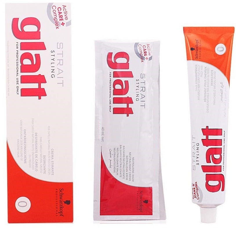 SCHWARZKOPF Strait Styling Glatt 0 Hair Straightener Creme 2x40ml ...
