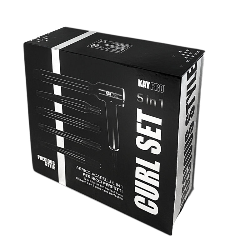 KEPRO WORLD Curls Set Arricciacapelli Professionale 5 In 1 – Capelli ...